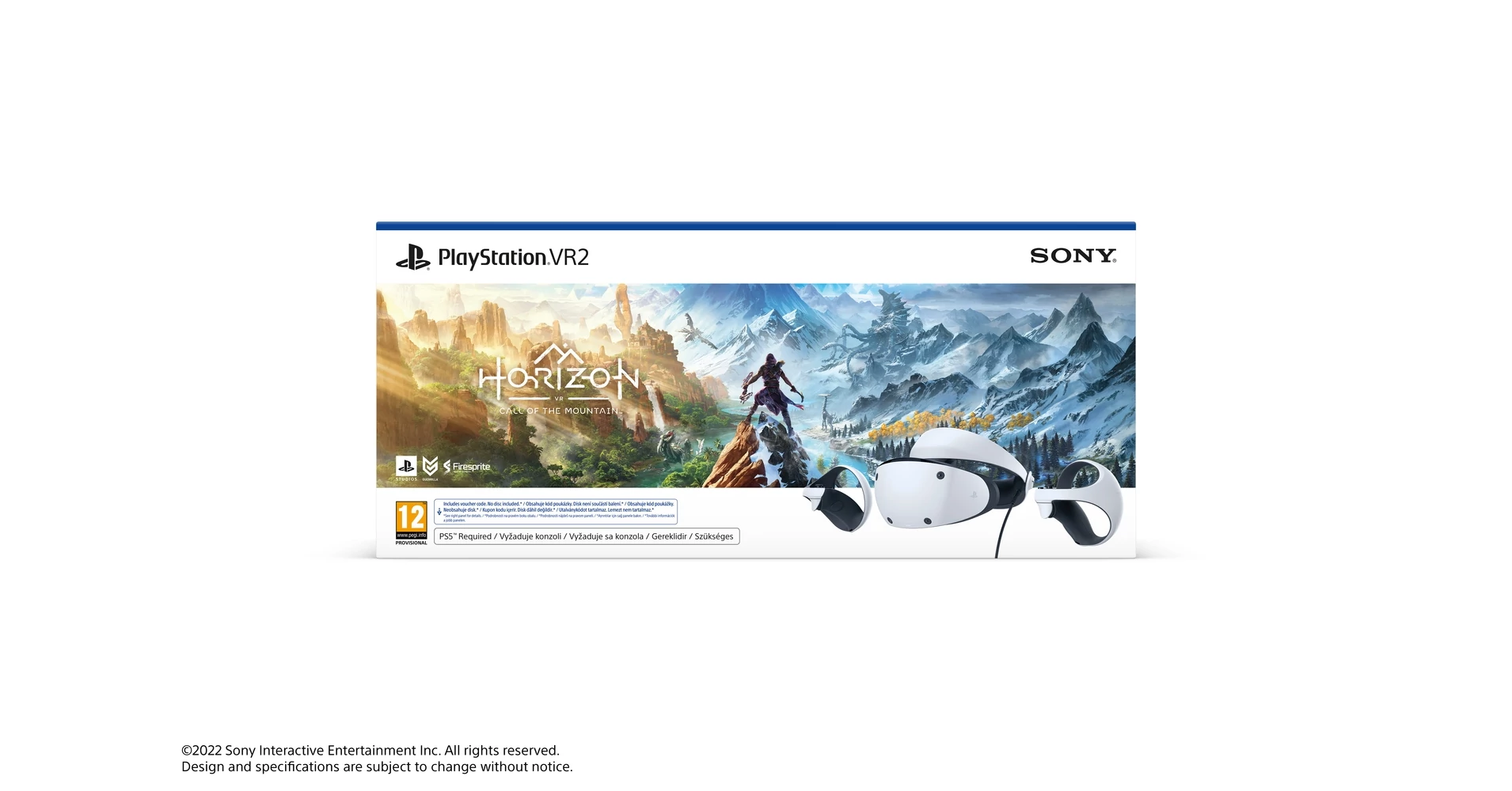 Sony PlayStation VR2 (CFI-ZVR1) Horizon Call of the Mountain Bundle