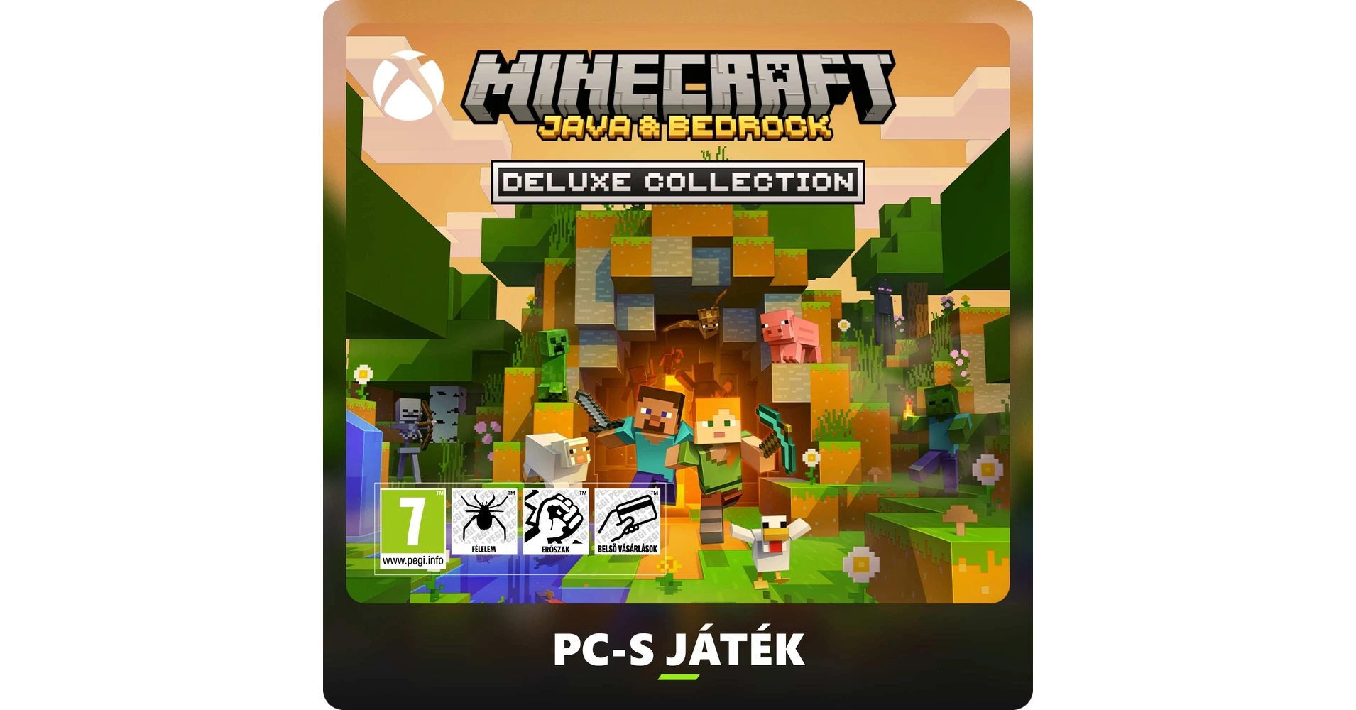 Minecraft Java Bedrock Deluxe Edition (PC) (Digitális kód)