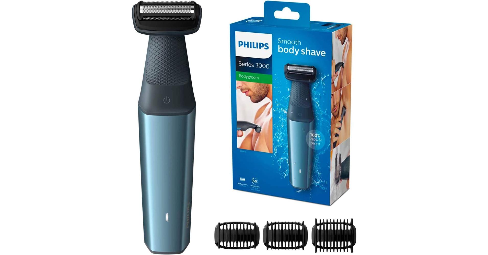 Philips BG3015/15 Series 3000 testszőrnyíró - Kék/Fekete